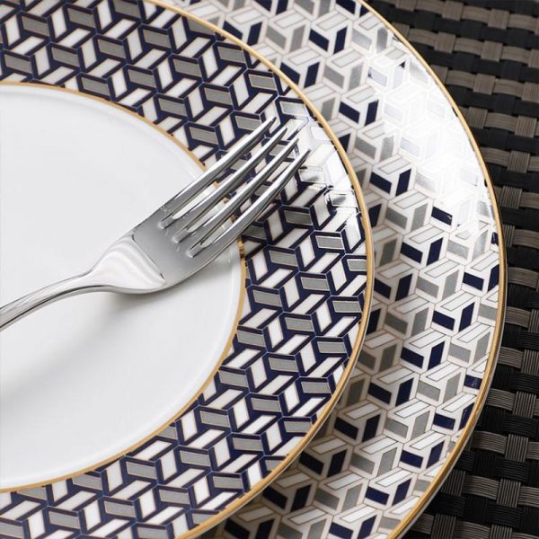Customize Table’s Décor: Modern Porcelain Custom Printed Dinner Plates
