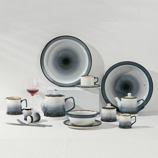 Royal Porcelain dining plates luxury set – Deep Blue Dark: A Must-Have ...