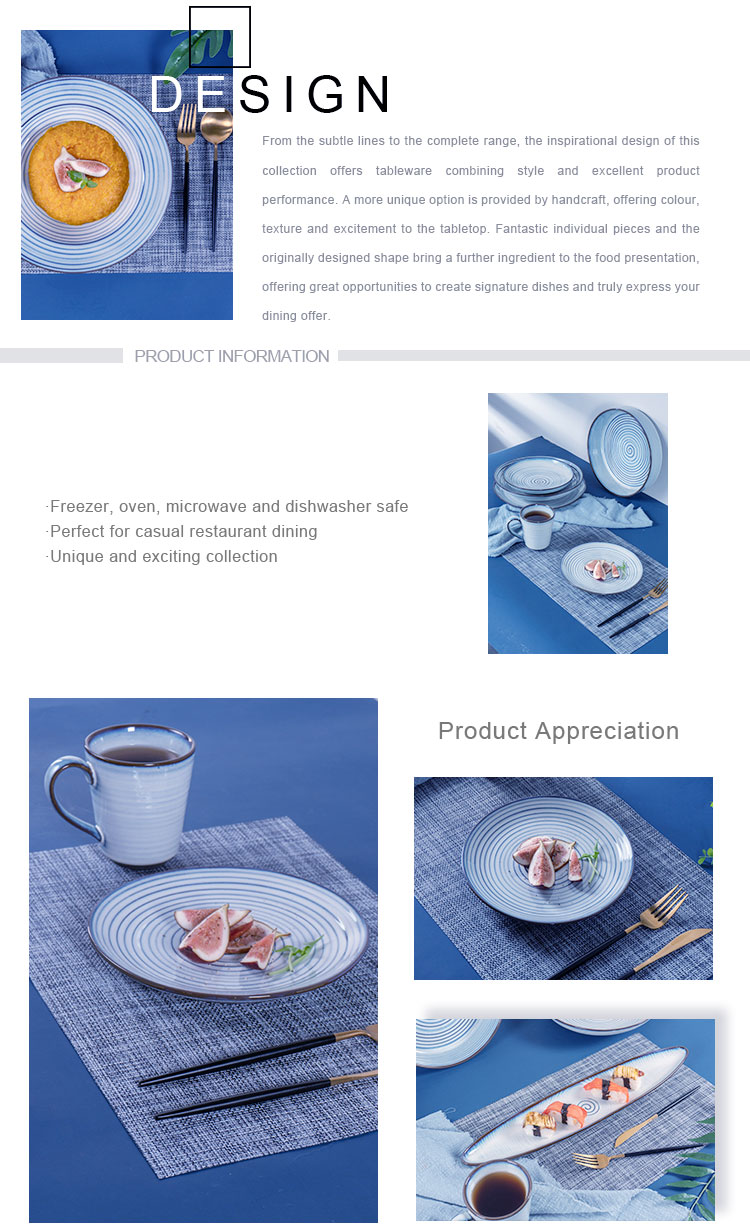Ceramic Hotel Plate and Dinnerware