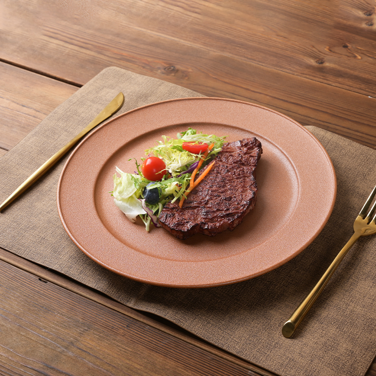 Korean Dinner Plates Round Double Plates