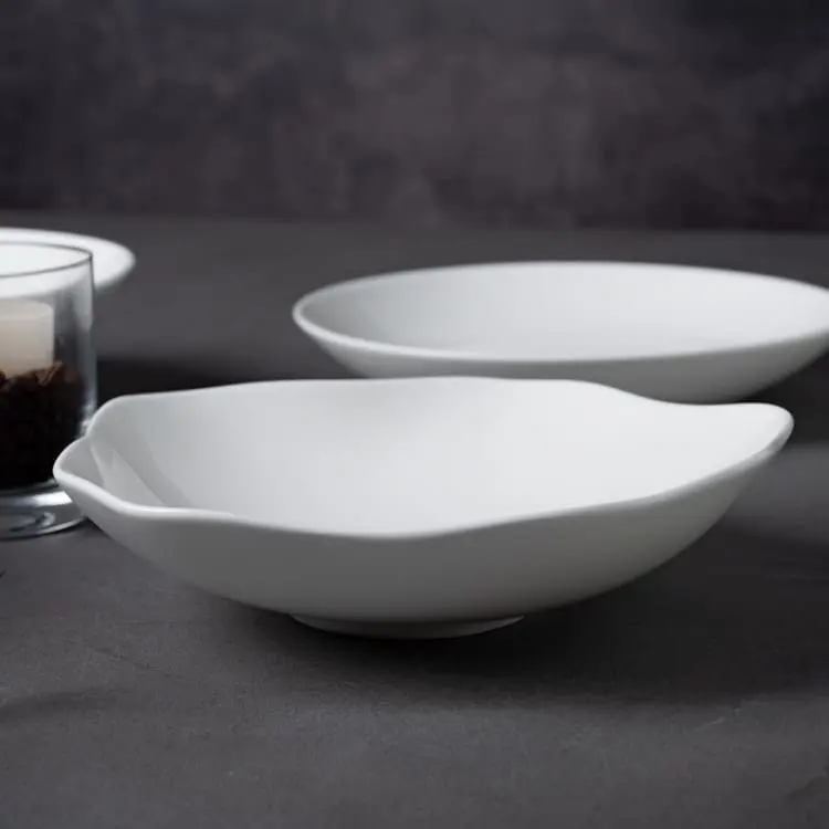 White Coupe Bowl Fine Porcelain - Royalware China