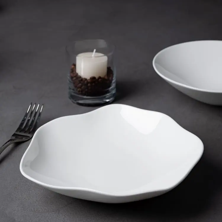 White Coupe Bowl Fine Porcelain - Royalware China