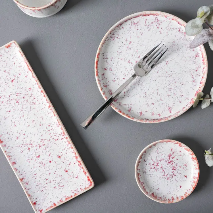 Pink Speckled Dinnerware - Royalware China